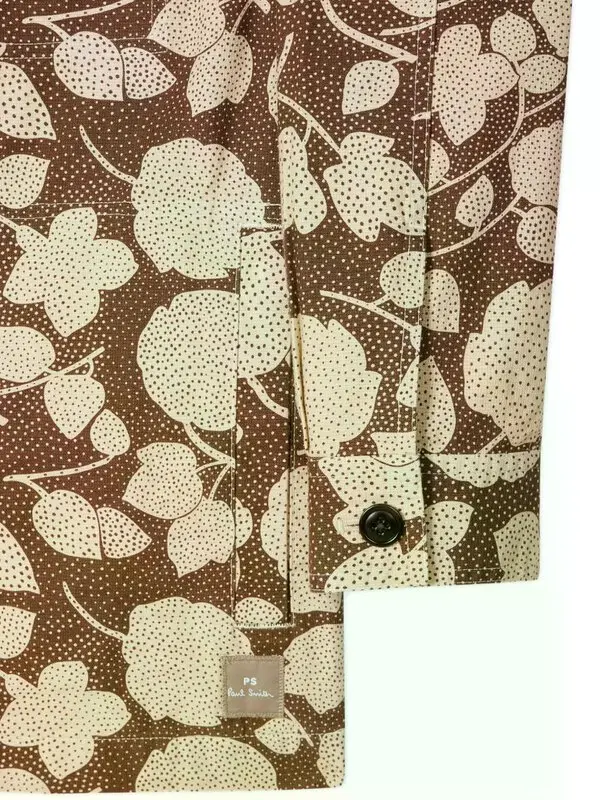 Paul Smith Floral Print Zip Jacket