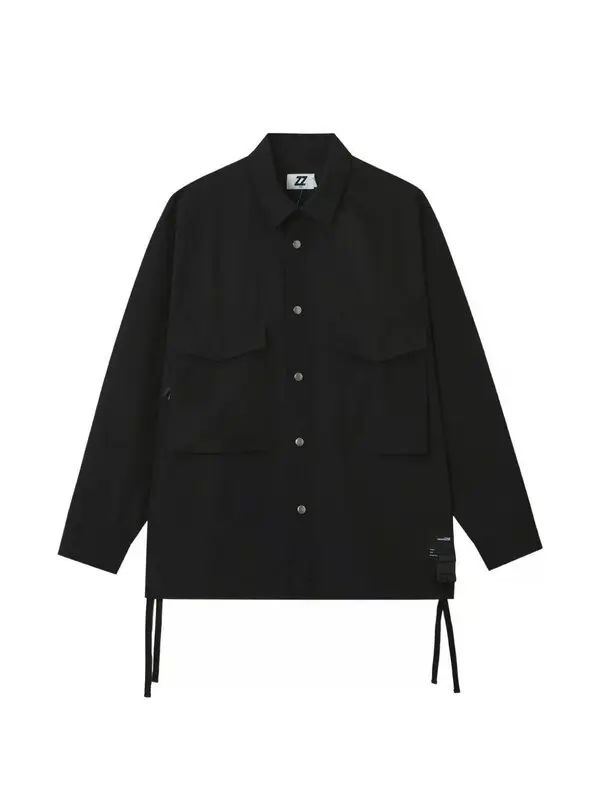 Izzue Tie-details Patch-pocket Jacket