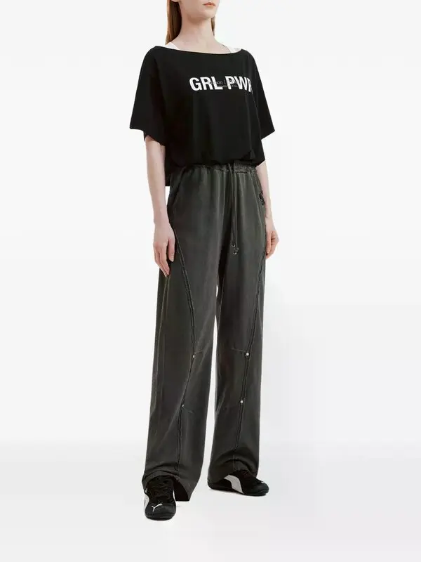 Izzue Drawstring-fastening Palazzo Pants