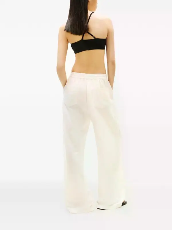 Tommy Hilfiger Drawstring Palazzo Pants - White