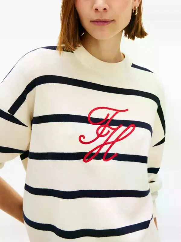 Tommy Hilfiger Striped Pattern Sweater