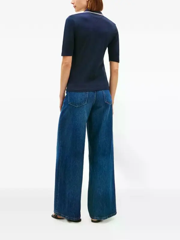 Tommy Hilfiger Button-placket Polo Top