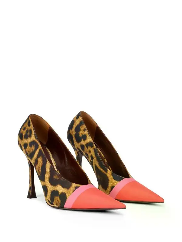 Roberto Cavalli Animal-print Pointed-toe Pumps