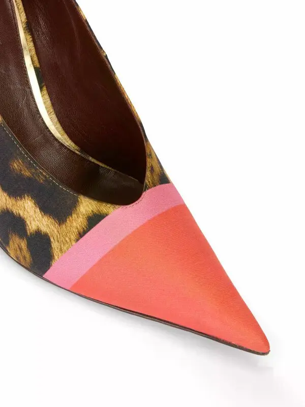Roberto Cavalli Animal-print Pointed-toe Pumps