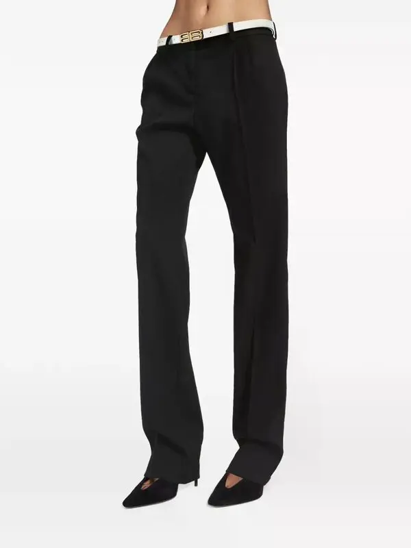 Balenciaga Straight-leg Trousers - Black