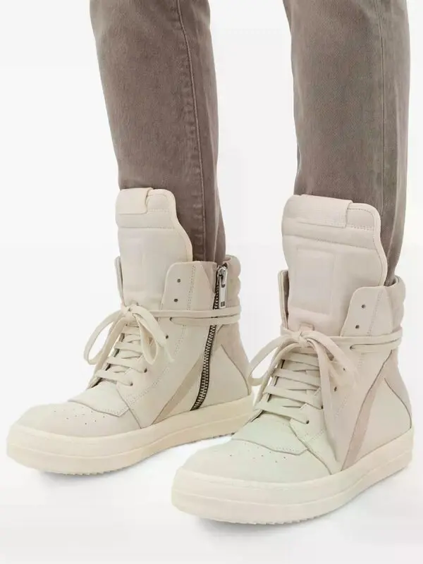 Rick Owens Geobasket High-top Sneakers - Neutrals