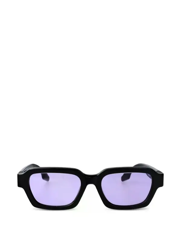 VISION OF SUPER Nomad Rectangle Sunglasses - Black