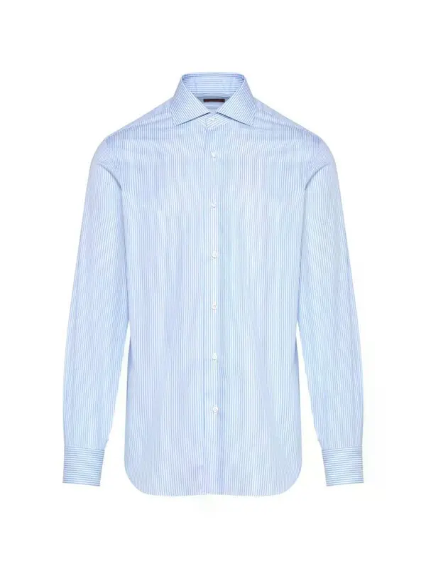 BARBA NAPOLI Striped Shirt