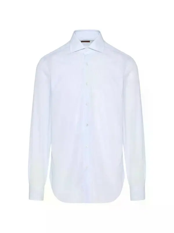BARBA NAPOLI Striped Shirt