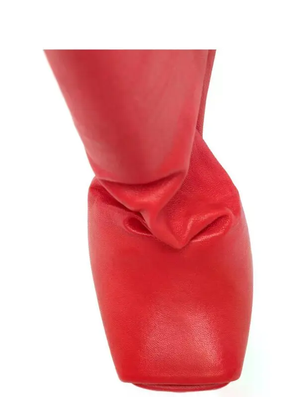 Rick Owens Over-the-knee Boots - Red