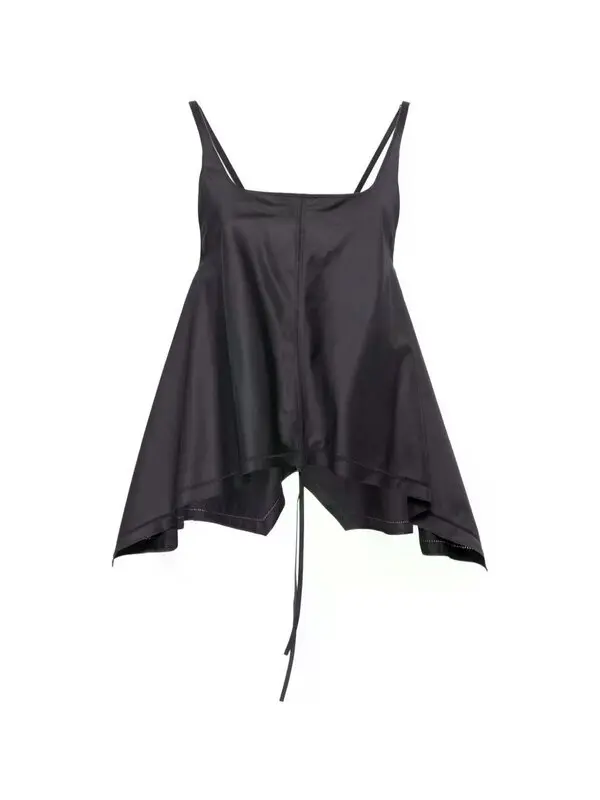 LOW CLASSIC A-line Tie-back Blouse