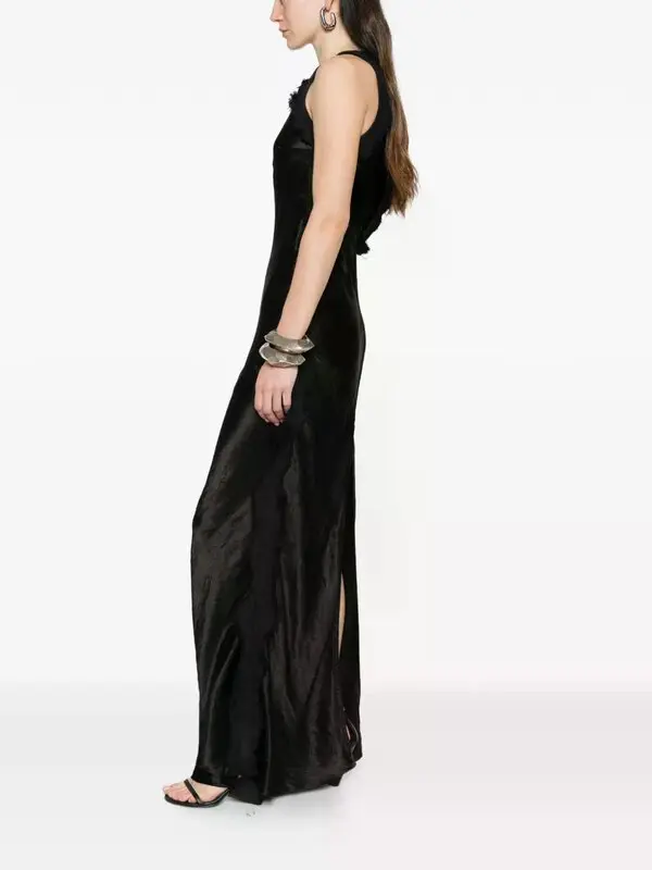 HAIKURE Frayed Midi Dress