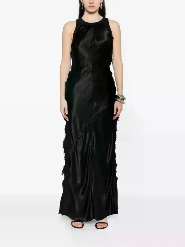 HAIKURE Frayed Midi Dress