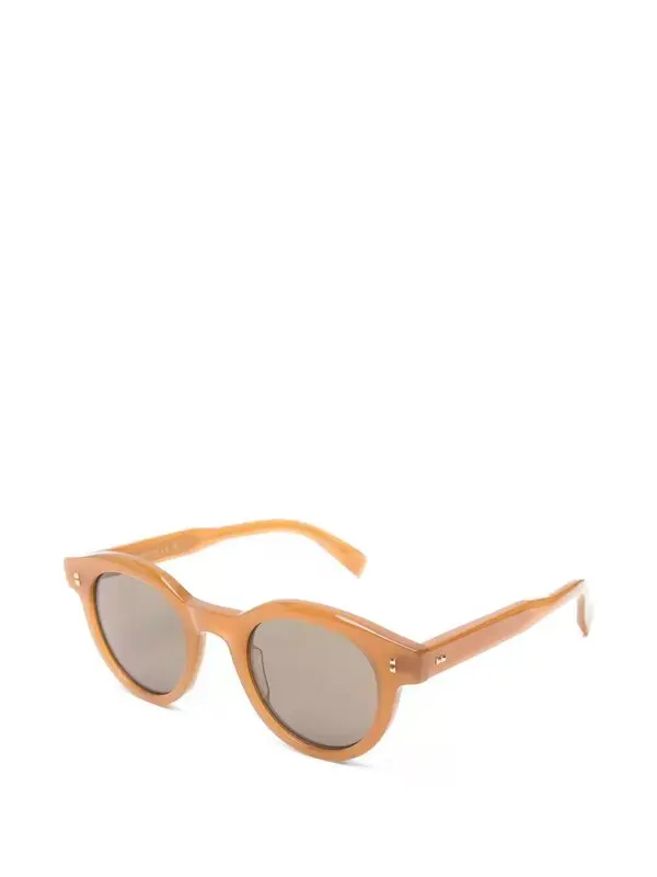 Dunhill Round-frame Sunglasses - Neutrals