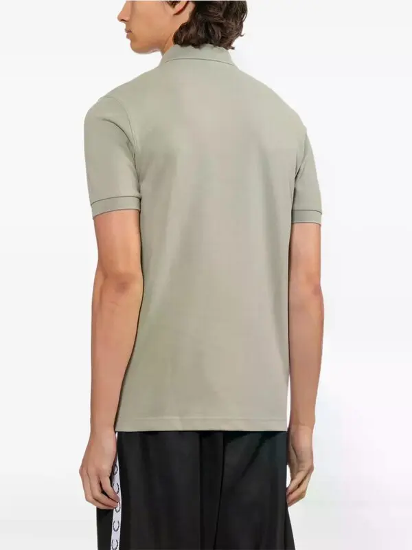 Fred Perry Logo-embroidered Polo Shirt - Green