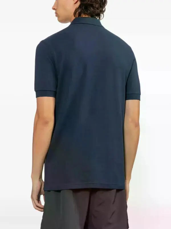 Fred Perry Logo-embroidered Polo Shirt - Blue