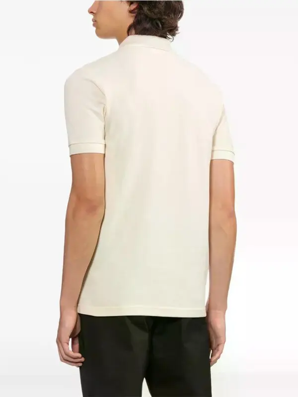 Fred Perry Logo-embroidered Polo Shirt - Neutrals