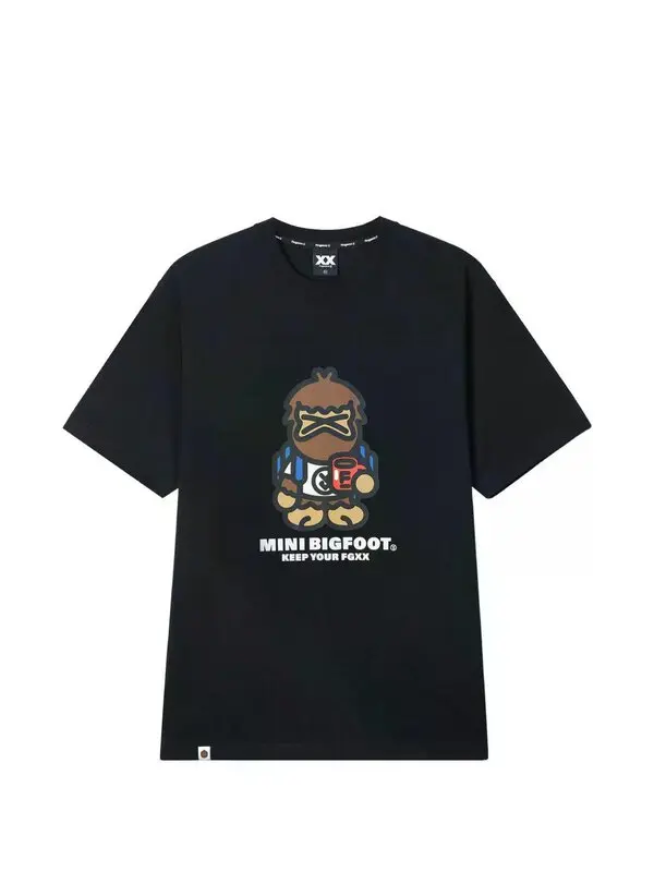 FINGERCROXX Graphic T-shirt - Black