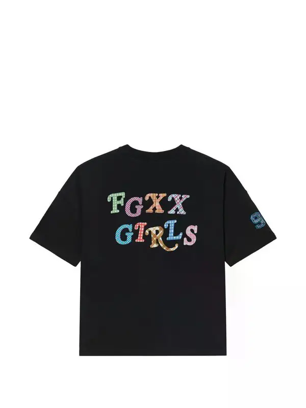 FINGERCROXX Printed T-shirt - Black