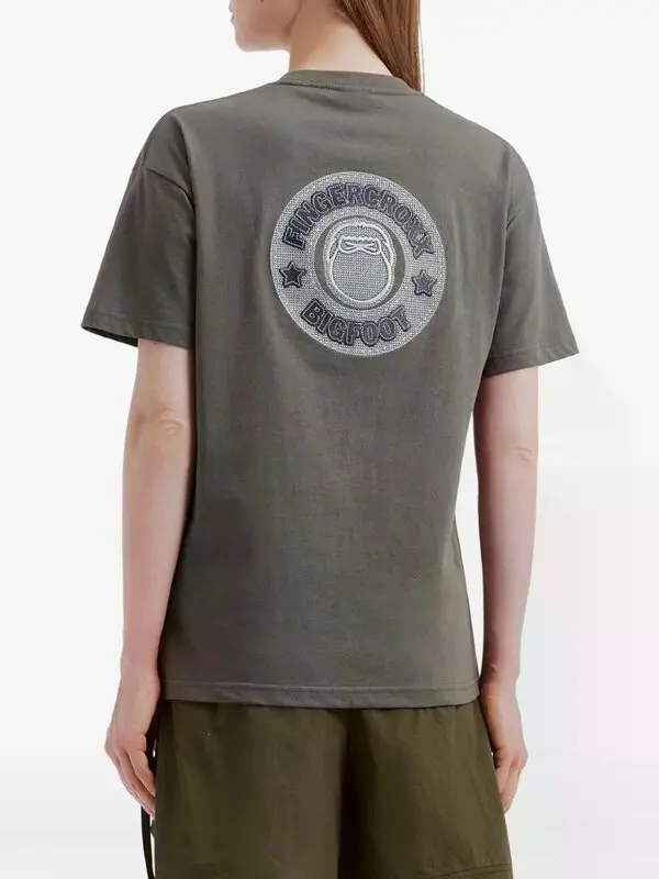 FINGERCROXX Printed T-shirt - Grey