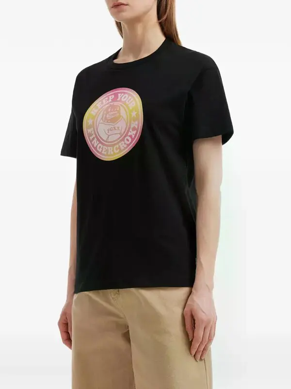 FINGERCROXX Printed T-shirt - Black