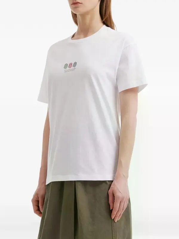 FINGERCROXX Graphic-print T-shirt - White