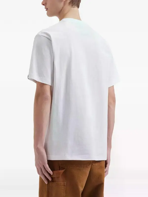 FINGERCROXX Patch-appliqué T-shirt - White