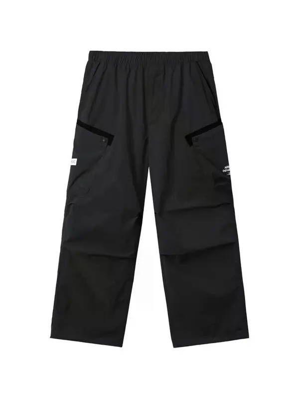 FINGERCROXX Side-pocket Trousers - Black