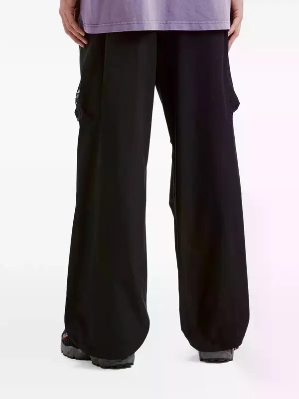FINGERCROXX Side-pocket Trousers - Black