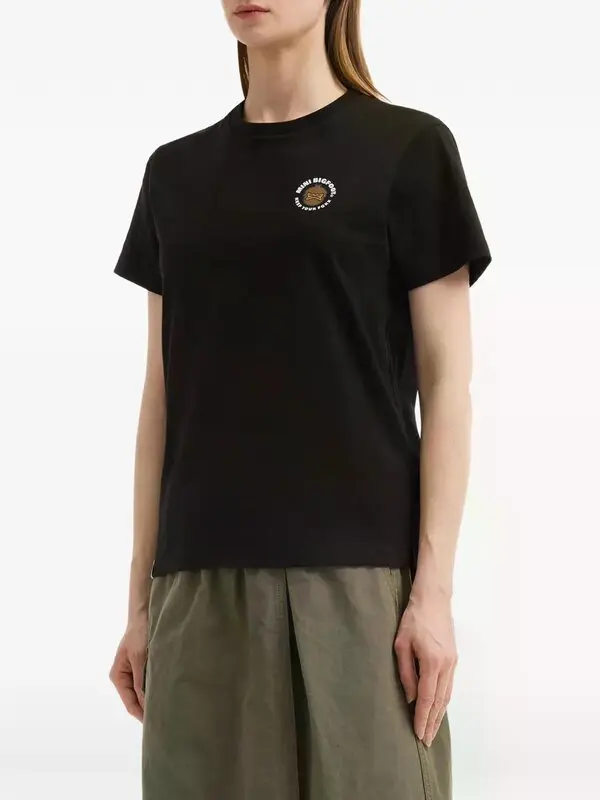 FINGERCROXX Logo-print T-shirt - Black
