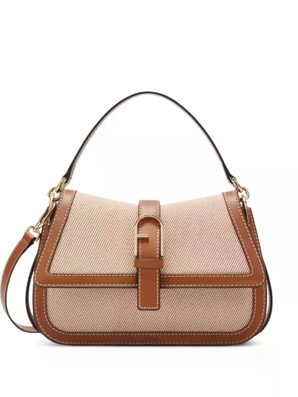 Furla Flow Top Handle Tote Bag - Neutrals