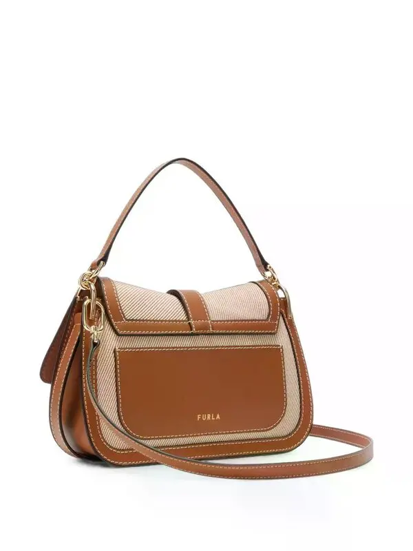 Furla Flow Top Handle Tote Bag - Neutrals