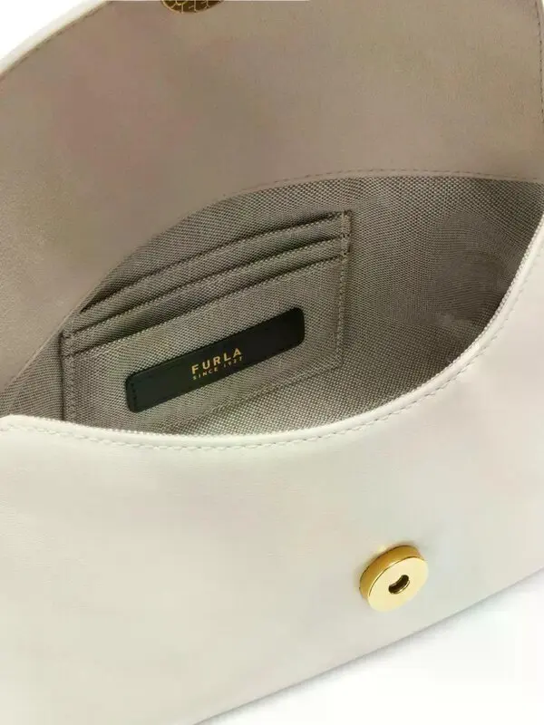 Furla Sfera Trapezoidal Mini Bag - White
