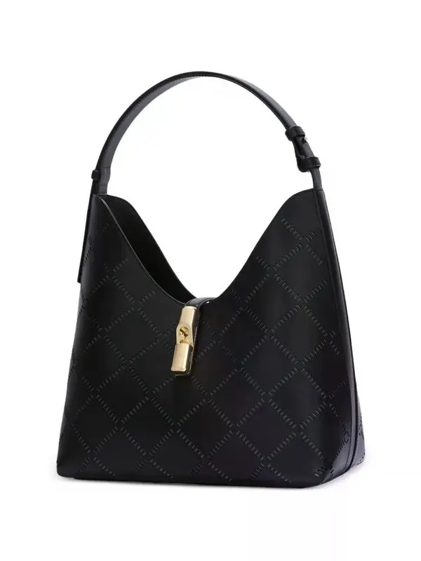 Furla Medium Goccia Shoulder Bag - Black