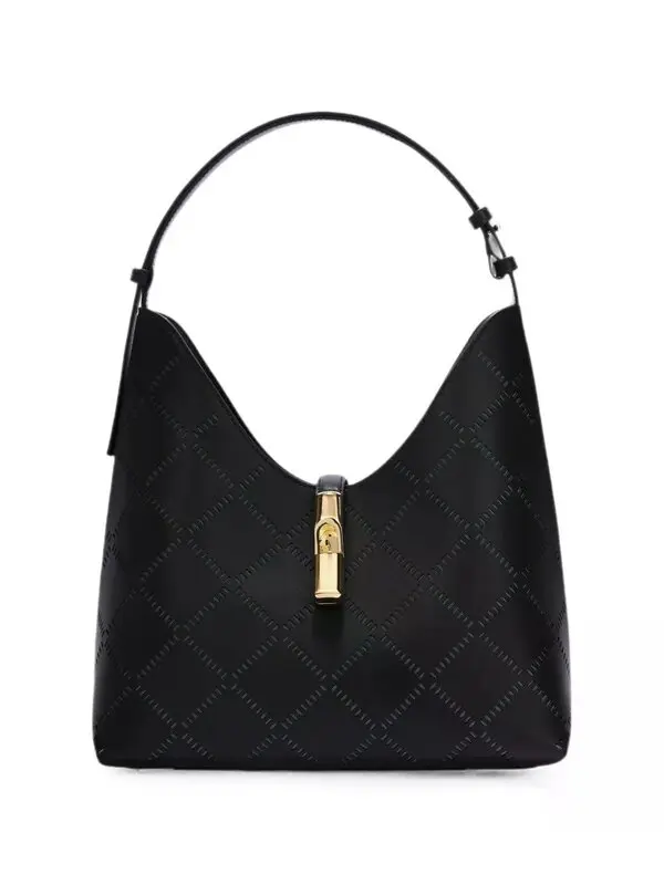 Furla Medium Goccia Shoulder Bag - Black