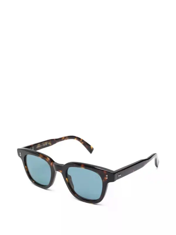 Dunhill Square-frame Sunglasses - Brown