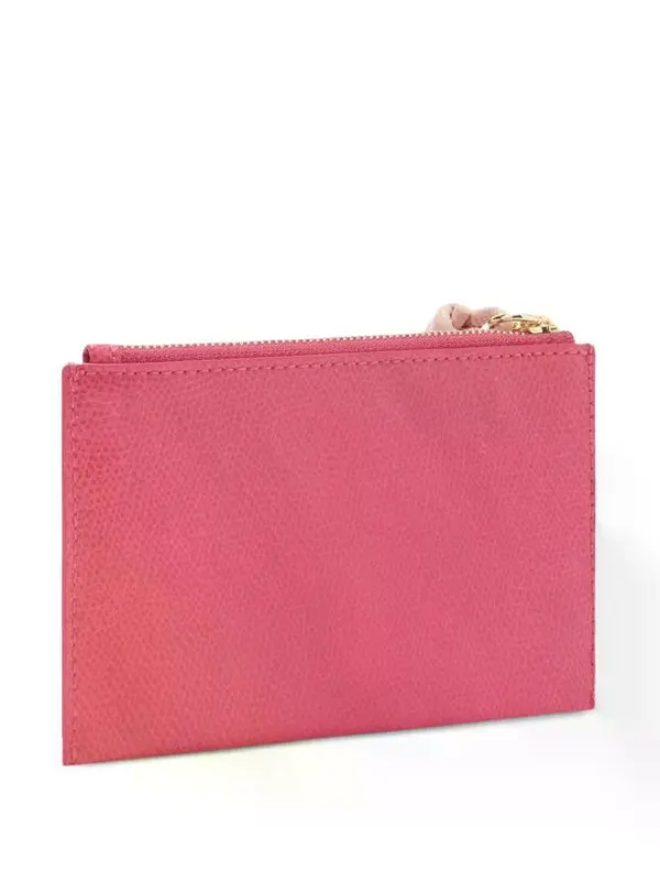 Furla Leather Envelope Clutch Bag - Pink