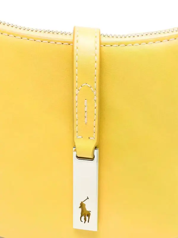 Polo Ralph Lauren Logo-plaque Shoulder Bag - Yellow