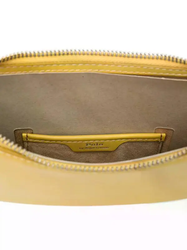 Polo Ralph Lauren Logo-plaque Shoulder Bag - Yellow
