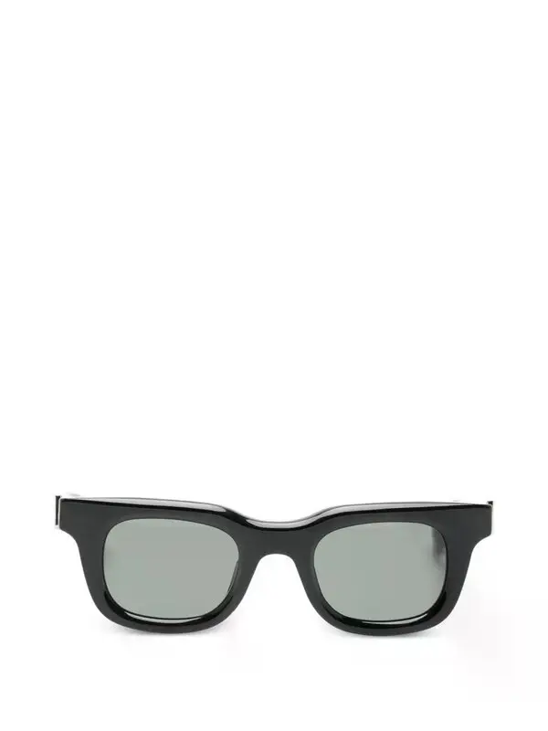 Alexander McQueen Rectangle-frame Sunglasses - Black