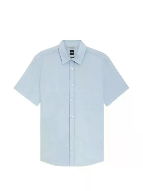 BOSS Slim-fit Shirt In Stretch Linen