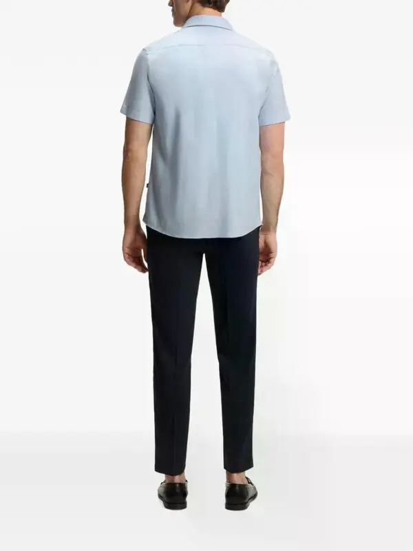 BOSS Slim-fit Shirt In Stretch Linen