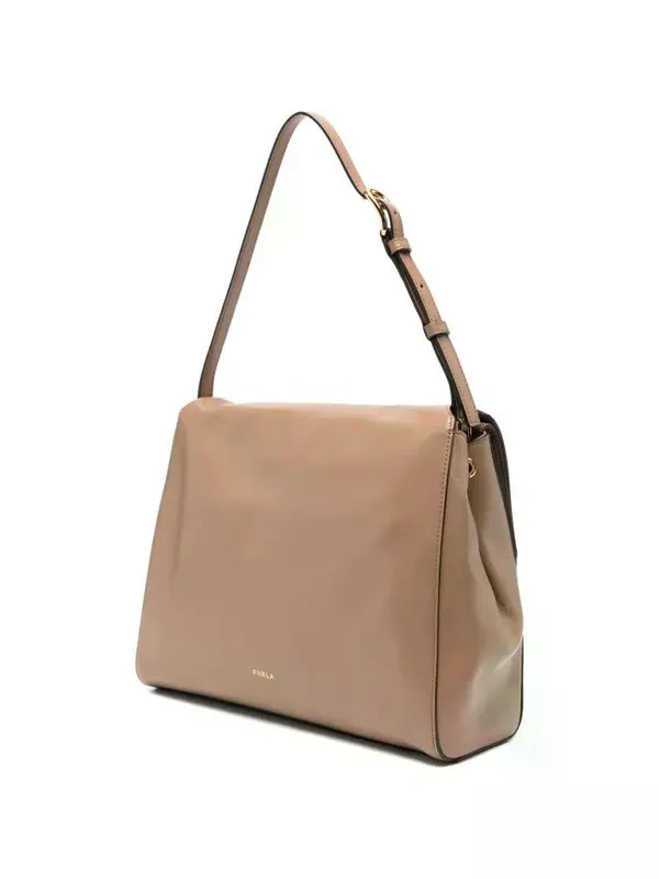 Furla M Domus Shoulder Bag - Brown
