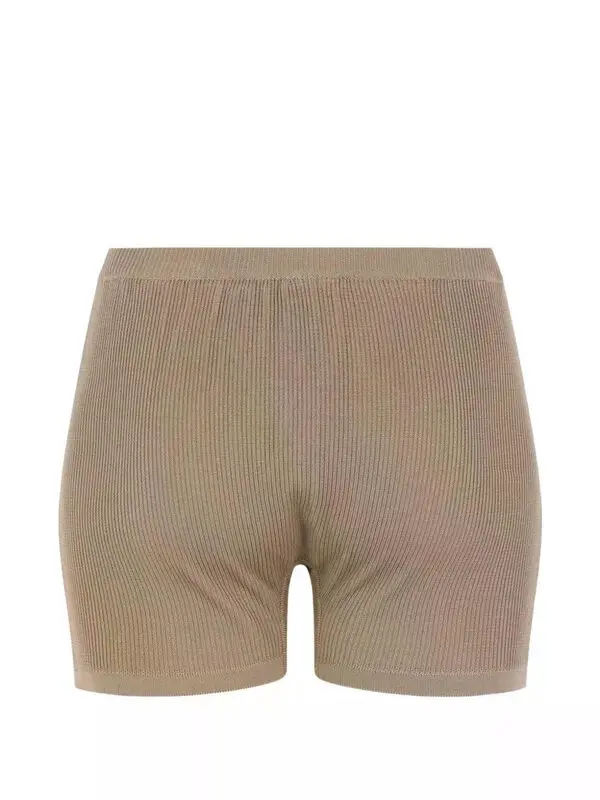 NICCOLO PASQUALETTI Ribbed Knit Shorts