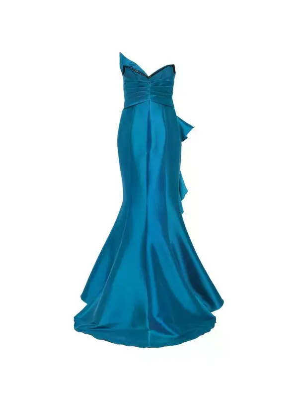 MARFIL BARCELONA Strapless Maxi Dress