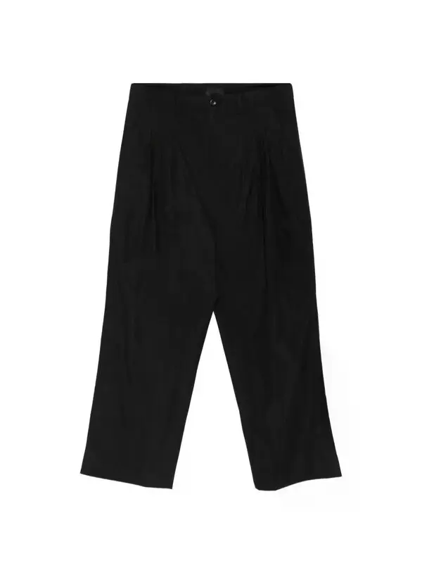 FREI-MUT Pleated Trousers - Black