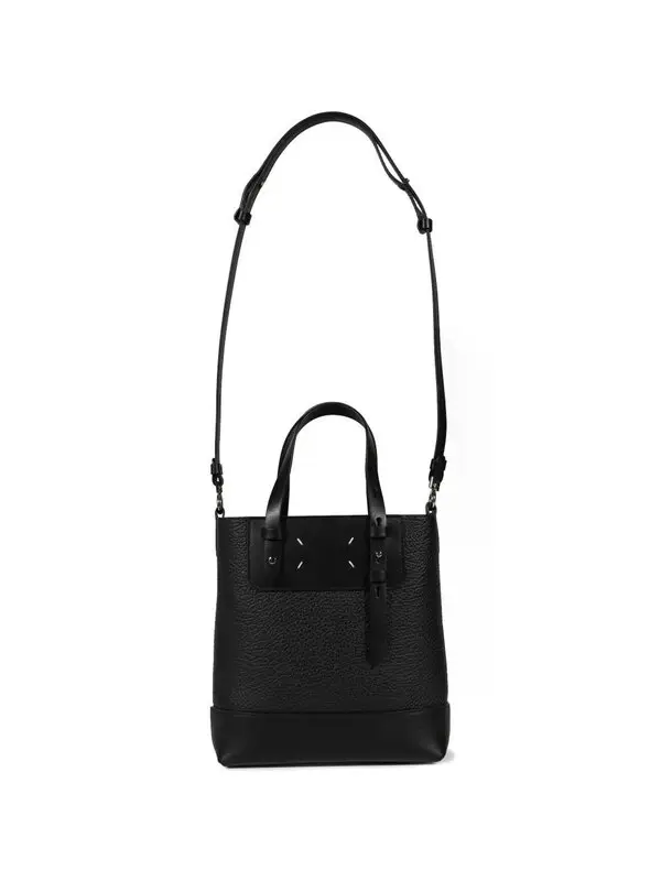 MAISON MARGIELA Pebbled Top Handle Shoulder Bag