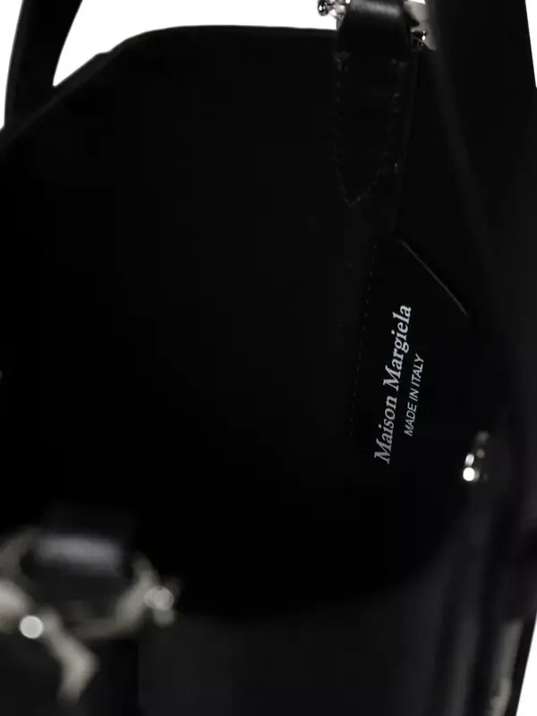 MAISON MARGIELA Pebbled Top Handle Shoulder Bag