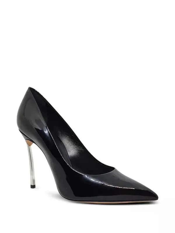 Casadei Blade Pointed Pumps - Black