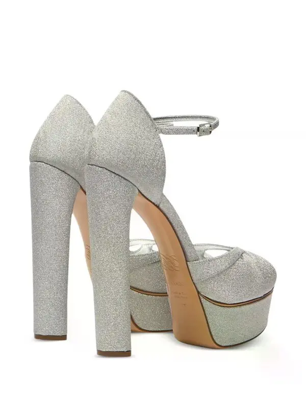 Casadei Flora Solar Eclipse Platform Sandals
